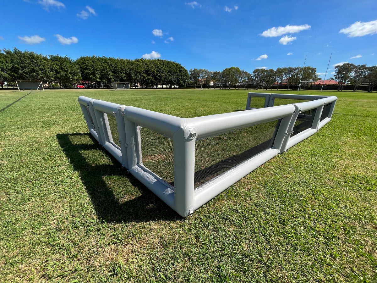 InflataFENCE V.2 Base Model 6mtrs x 3mtrs x 0.8mtrs – Big Sky Innovations